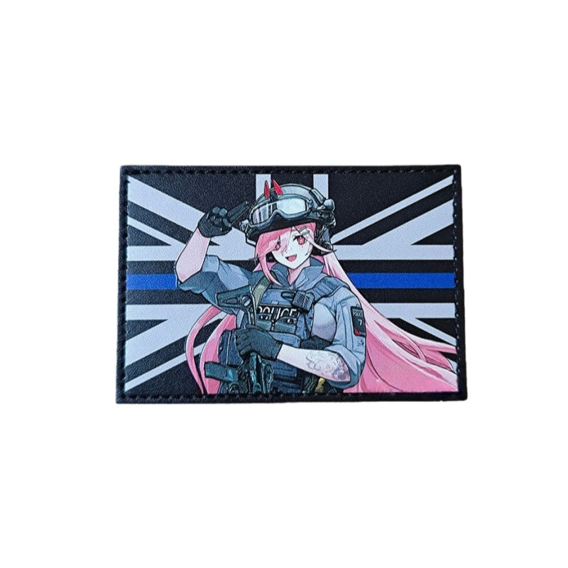 Girls' Frontline British-Style Leather Tactical Morale Patch – Weebmemes